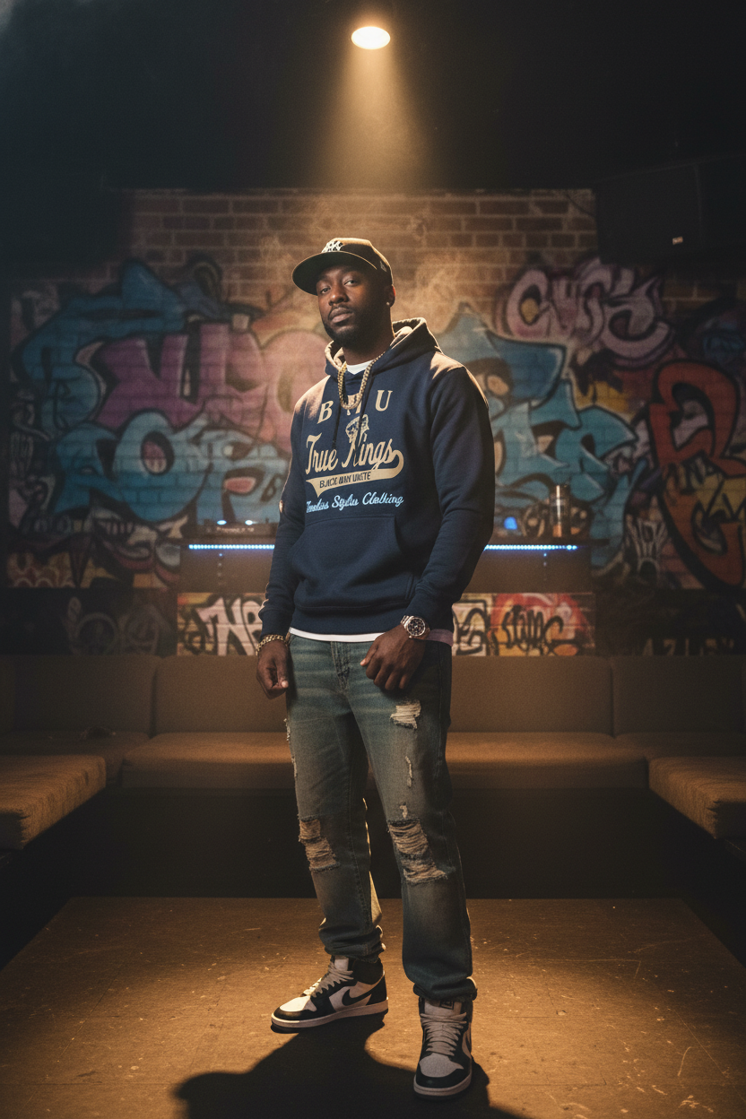 BMU Premium Hoodie True Kings | Heavyweight Streetwear – Timeless ...
